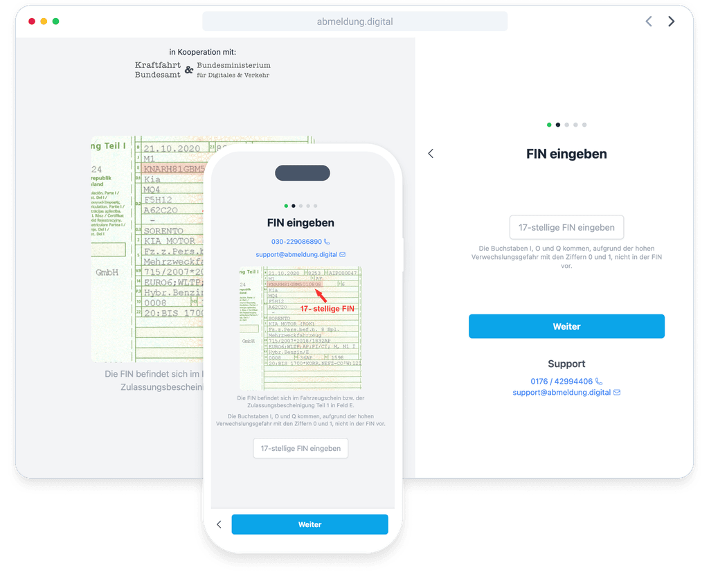 Kfz-Abmeldung online - Außerbetriebsetzung in 3 Min.